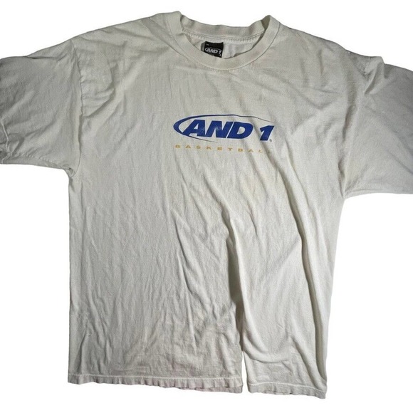And1 | Shirts | And Basketball Vintage 9s Tshirt Made In Usa Mens Xxl ...